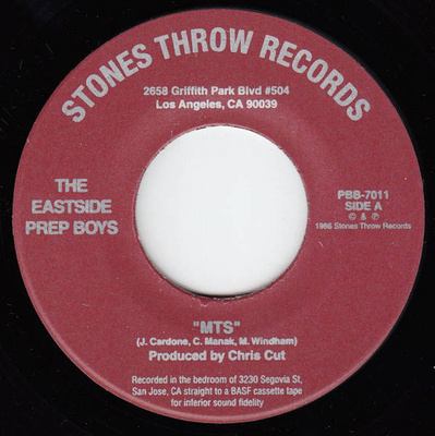 MTS / One MC Stones Throw | Side One