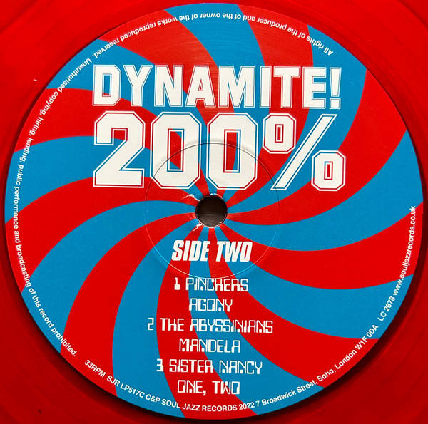 200% Dynamite!: Ska, Soul, Rocksteady, Funk & Dub In Jamaica (Record Store Day 2023) Soul Jazz ...