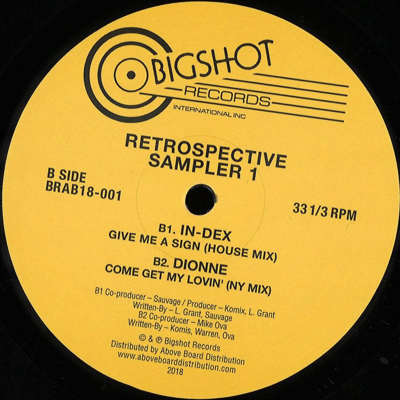 Big Shot Records Retrospective Sampler 1 Big Shot | Side One