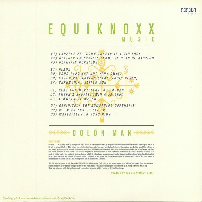 Colón Man DDS | Side One