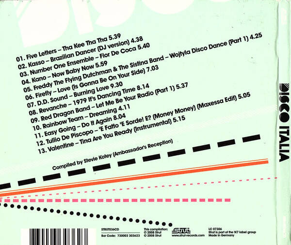 Disco Italia: Essential Italo Disco Classics 1977-1985 Strut | Side One