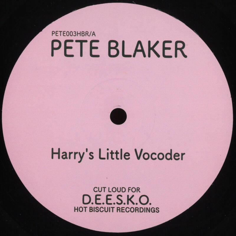 Harry's Little Vocoder / Neverending (Cosmic Version) Hot Biscuit ...