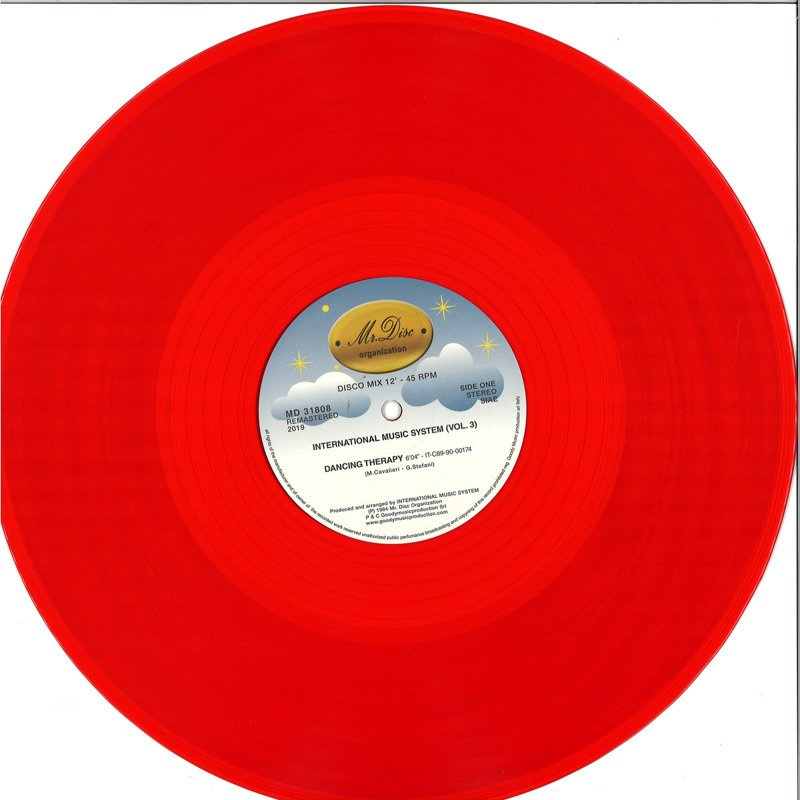 International Music System Vol. 3 (transparent red vinyl) Mr. Disc ...