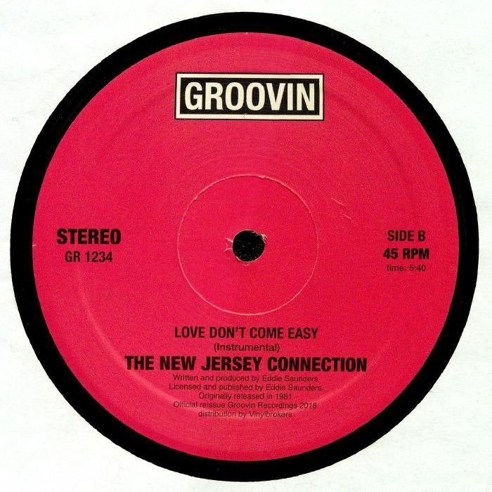 Love Don't Come Easy Groovin Recordings | Side One