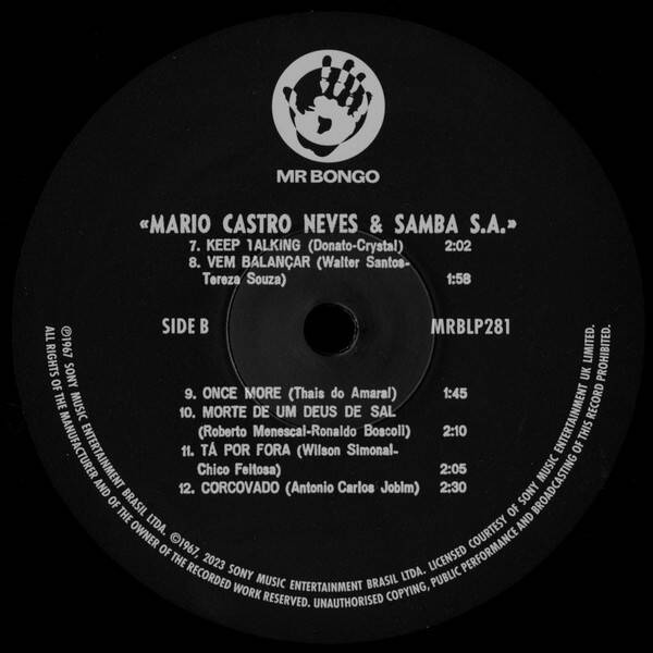 Mário Castro Neves & Samba S.A. Mr Bongo | Side One