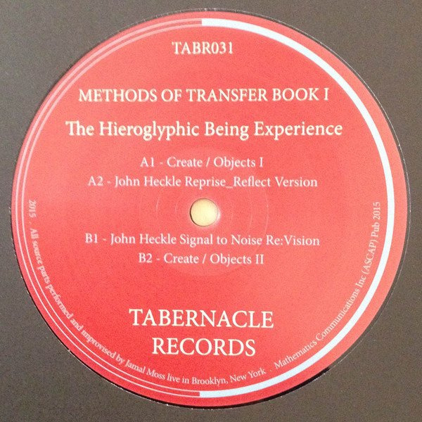 Methods Of Transfer Book I Tabernacle | Side One