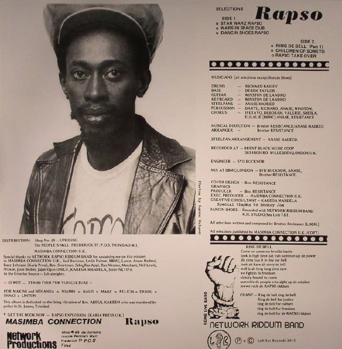 Rapso Takeover (2021 Repress) Left Ear | Side One