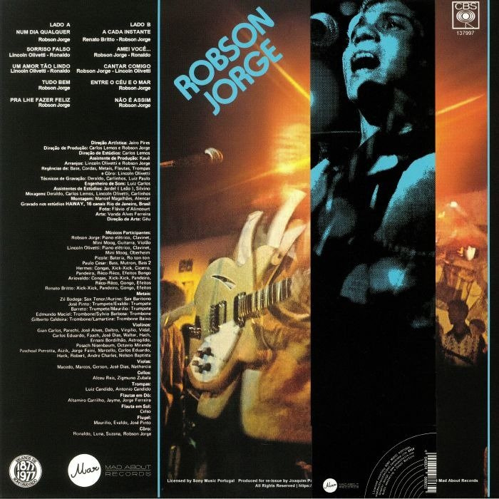 Robson Jorge Mad About Records | Side One