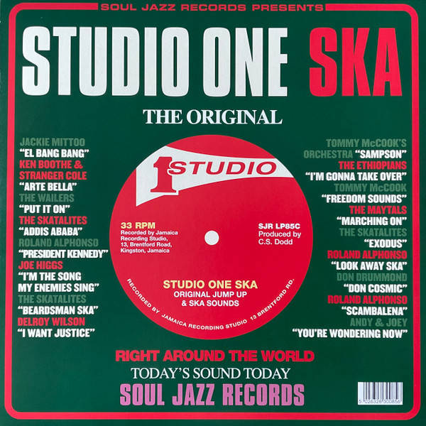 Studio One Ska: The Original (Record Store Day 2023) Transparent Green Vinyl Soul Jazz | Side One