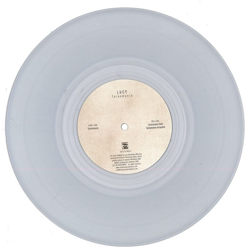 Tarkomania (transparent vinyl) Stroboscopic Artefacts | Side One