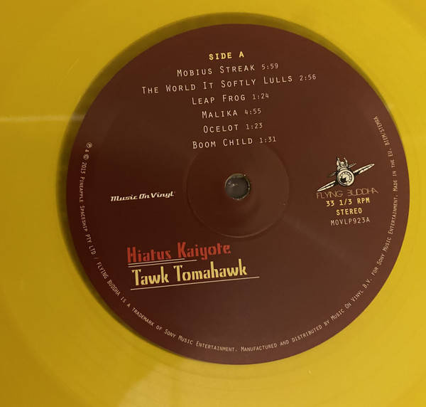 Tawk Tomahawk (180g) yellow vinyl Music On Vinyl | Side One