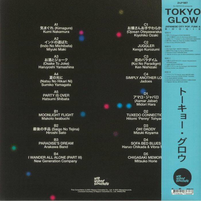 Tokyo Glow (Gatefold) WeWantSounds | Side One