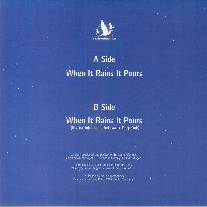 When It Rains It Pours Transmigration | Side One