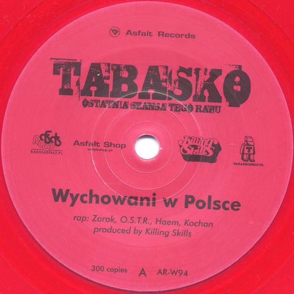 Wychowani w Polsce (Red Transparent Vinyl) Asfalt | Side One